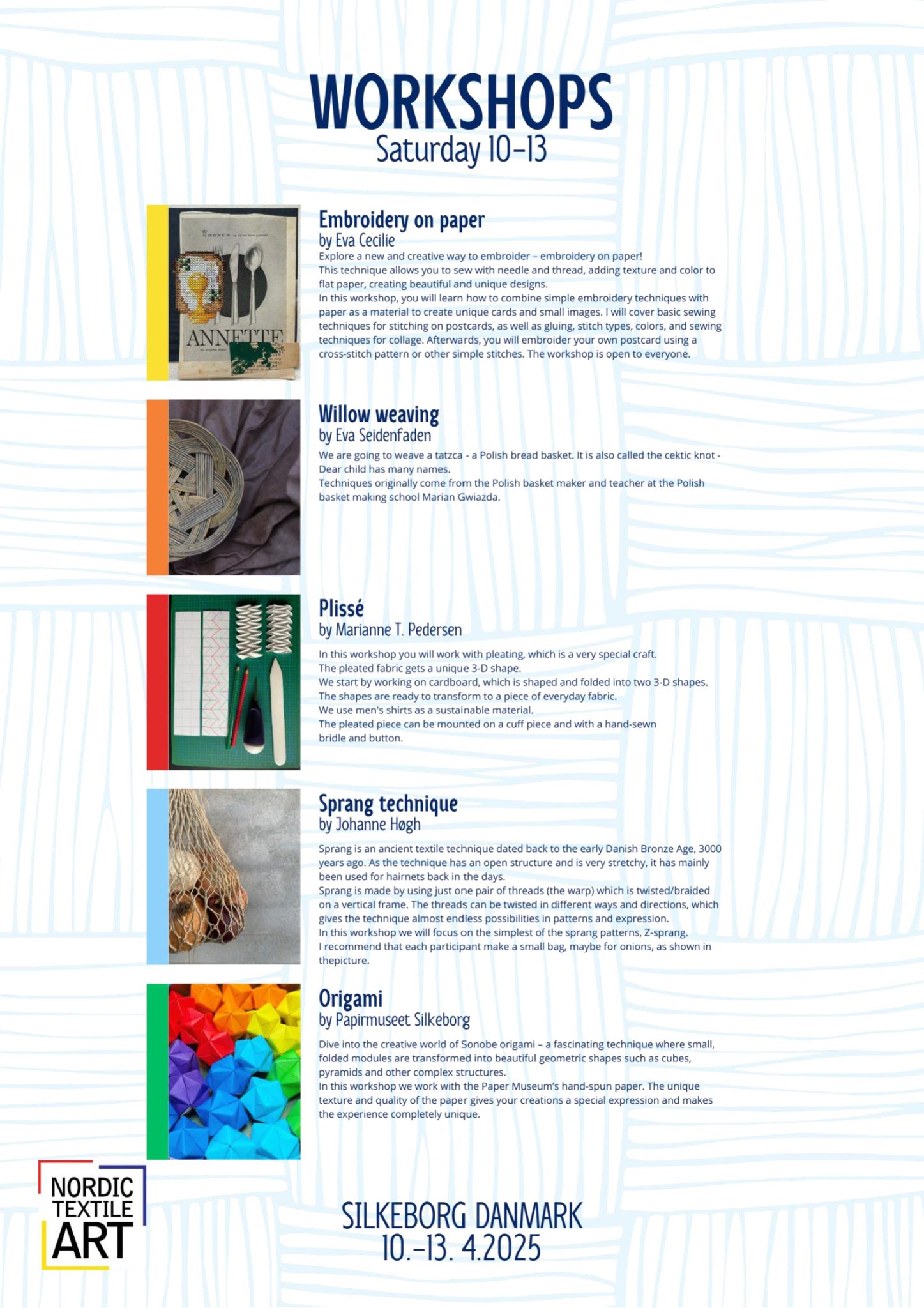 Nordic Textile Meeting in Denmark 2025 - Exploring Fiber Heritage ...